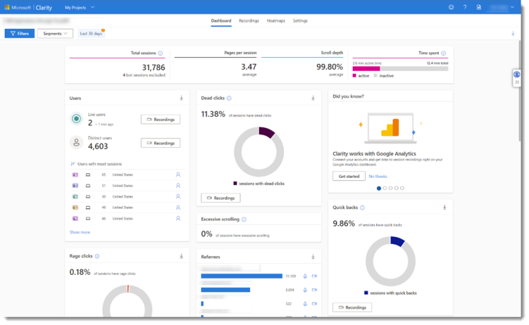 Integrate Your VisualSP Subscription with Microsoft Clarity - VisualSP ...
